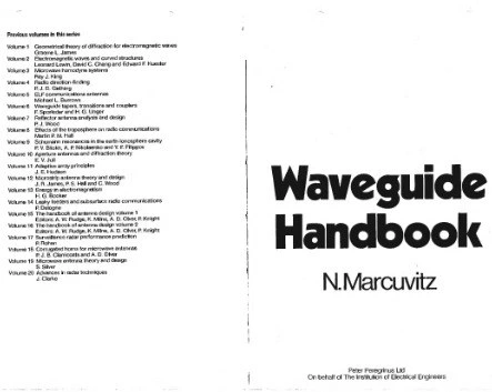 خرید و قیمت دانلود کتاب Waveguide Handbook 1986 | ترب