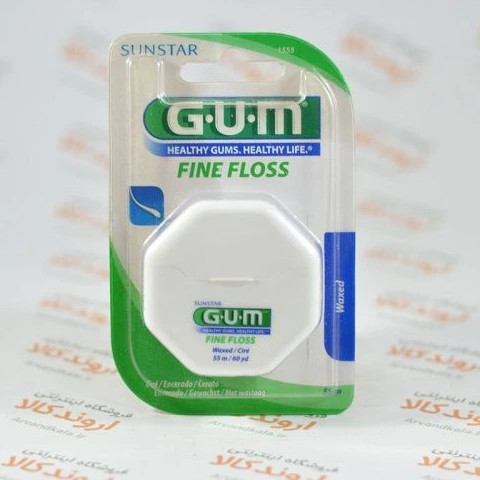 خرید و قیمت نخ دندان جی یو ام G.U.M مدل FINE FLOSS | ترب