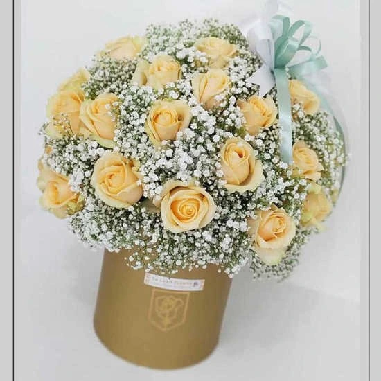 خرید و قیمت Ghazal Box of Roses Flower | ترب