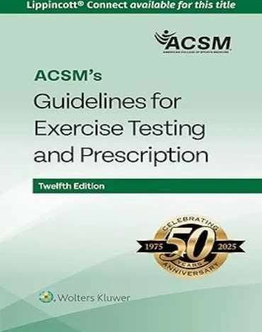 خرید و قیمت دانلود کتاب ACSM’s Guidelines for Exercise Testing and ...