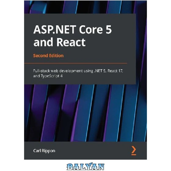 خرید و قیمت دانلود کتاب Aspnet Core 5 And React Full Stack Web Development Using Net 5 React