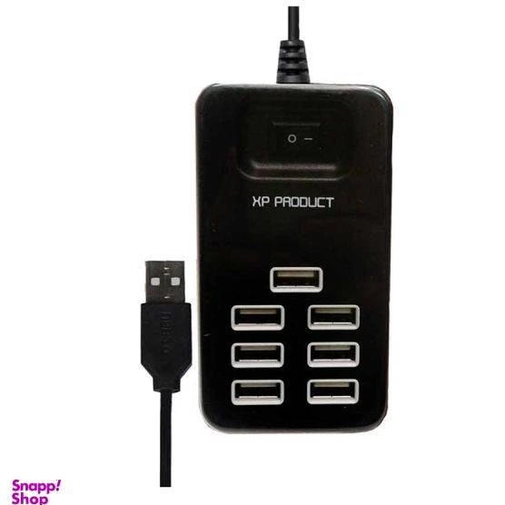 خرید و قیمت هاب7پورت USB2.0 ایکس پی پروداکت (XP-Product) مدل XP-H810c رنگ مشکی | ترب
