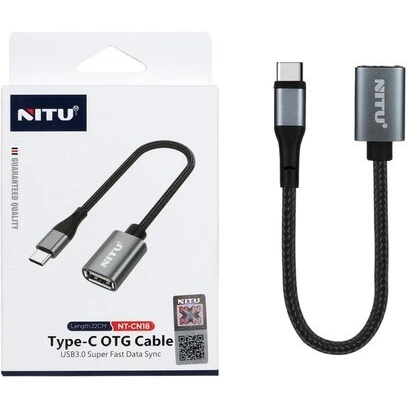 خرید و قیمت تبدیل او تی جی NITU OTG TO Type-C | ترب