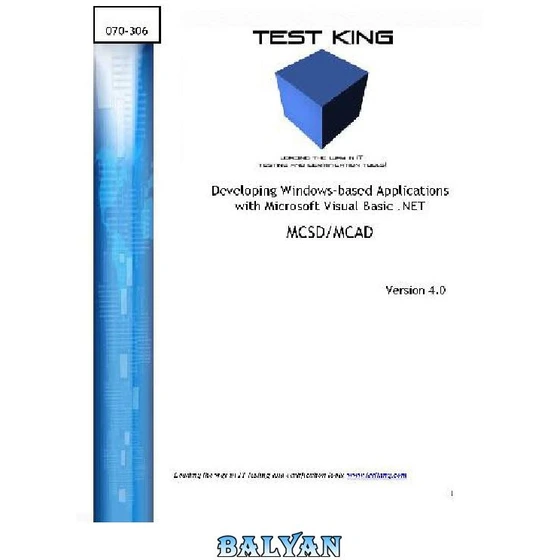 خرید و قیمت دانلود کتاب Visual Basic Net Developing Windows Based Applications With Vb Net ترب