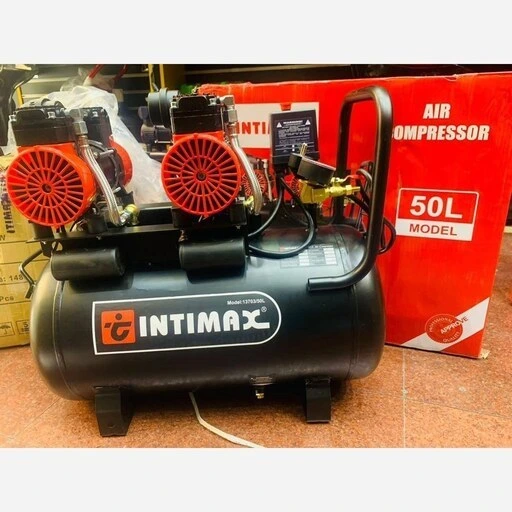 خرید و قیمت کمپرسور سایلنت 50 لیتری دو موتوره اینتیمکس مدل 50L پس کرایه INTIMAX | ترب