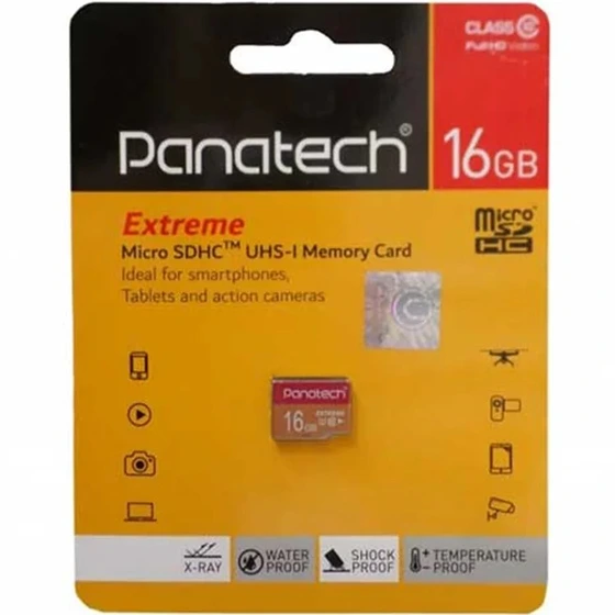 خرید و قیمت مموری 16 گیگ میکرو پاناتک PanatecH UHS-1 بدون اداپتور کلاس 10 | ترب