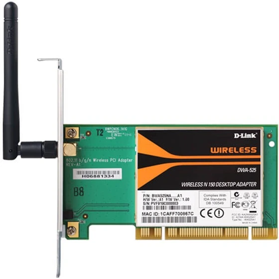 خرید و قیمت D-LINK DWA-525 wireless N150 PCI Adaptor | ترب