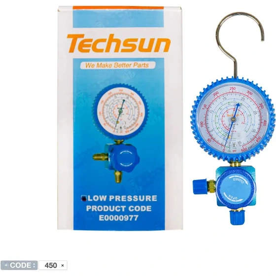 خرید و قیمت گیج تکی فشار پایین تکسان TECHSUN مدل 95240-DBF-A | ترب