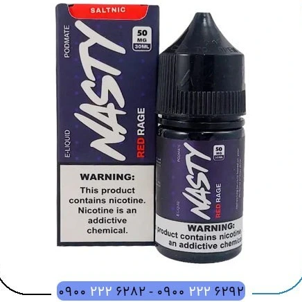 خرید و قیمت سالت نوشابه انرژی زا برند نستی | NASTY Red Rage POD | ترب