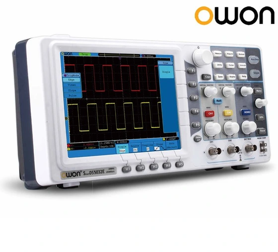 خرید و قیمت اسکوپ 50 مگاهرتز، اسیلوسکوپ دیجیتال 2 کاناله، مدل SDS-5052E ساخت کمپانی owon | ترب