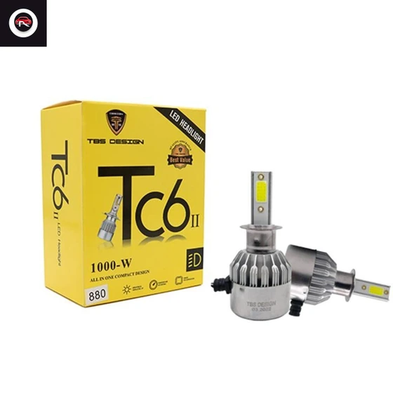 خرید و قیمت هدلایت دو طرفه TC6 پایه H7 | ترب