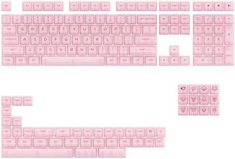 خرید و قیمت Akko Clear Translucent 155-Key ASA Profile Polycabonate ...