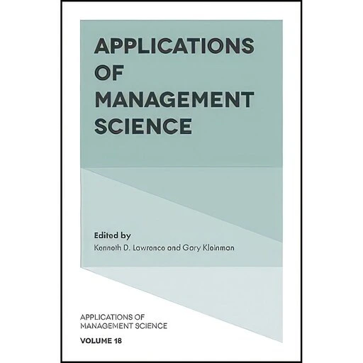 خرید و قیمت کتاب زبان اصلی Applications of Management Science اثر جمعی ...