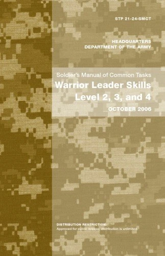 خرید و قیمت دانلود کتاب Soldier’s Manual of Common Tasks Warrior Leader ...