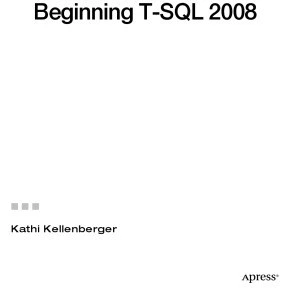 خرید و قیمت دانلود کتاب Beginning T-SQL 2008 | ترب