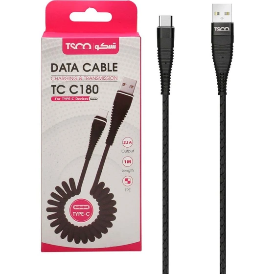 خرید و قیمت کابل شارژ تسکو مدل TCC 180 | ترب