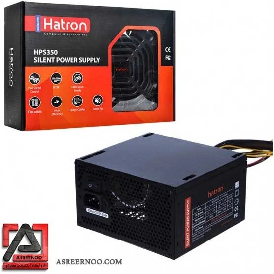 خرید و قیمت پاور کامپیوتر 350 وات هترون مدل HPS350 | ترب