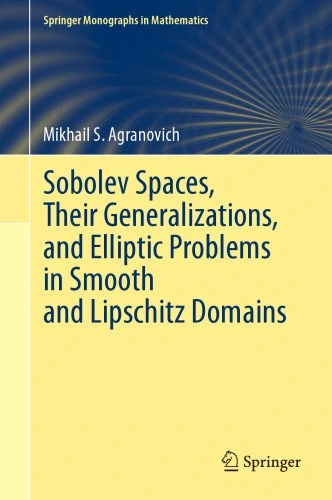خرید و قیمت دانلود کتاب Sobolev Spaces Their Generalizations And Elliptic Problems In Smooth