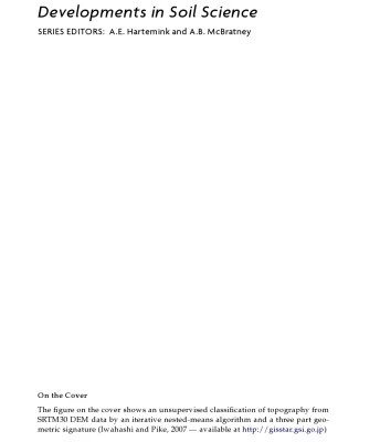 خرید و قیمت دانلود کتاب Geomorphometry: Concepts, Software, Applications 2009 | ترب