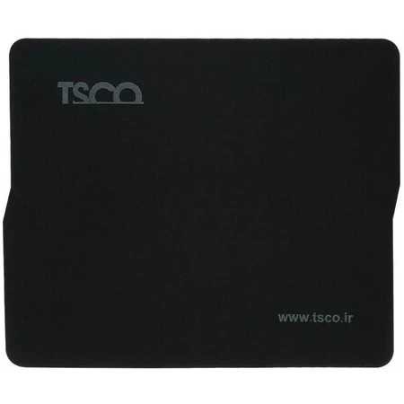 خرید و قیمت ماوس پد TSCO TMO 25 رنگ مشکی ضخامت 1.5mm بسته ده عددی | ترب