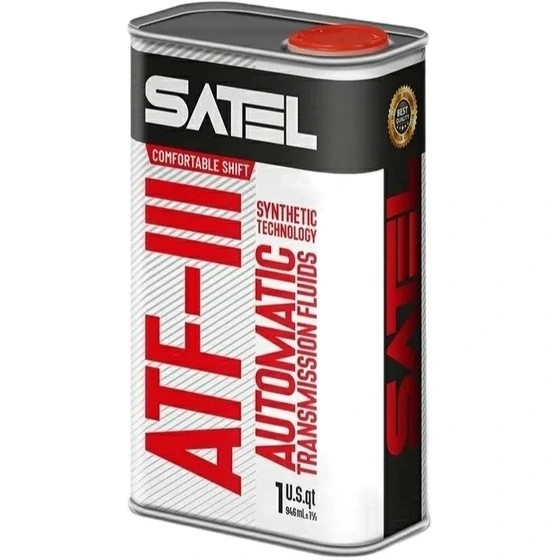 خرید و قیمت روغن گیربکس خودرو اتوماتیک ساتل مدل ATF 111 حجم 1 لیتر | ترب
