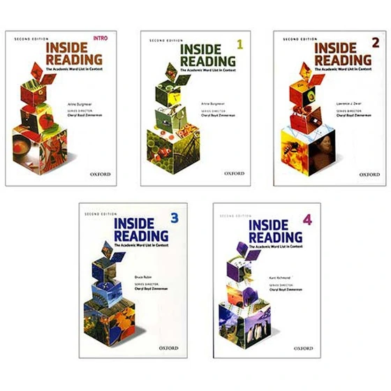 خرید و قیمت کتاب Inside Reading Second Edition اثر جمعی از نویسندگان انتشارات هدف نوین 5 جلدی | ترب
