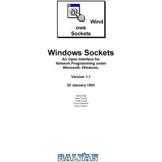 خرید و قیمت دانلود کتاب Windows Sockets Apiv11 ترب 