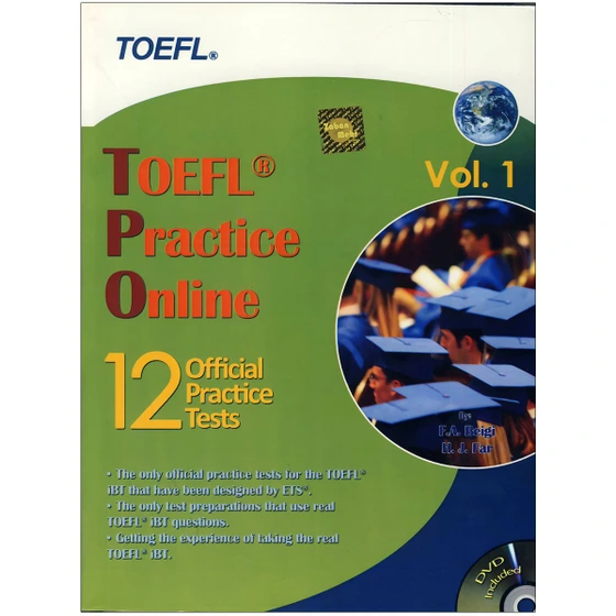 خرید و قیمت کتاب زبان تافل پرکتیس آنلاین TOEFL Practice Online (TPO) | ترب
