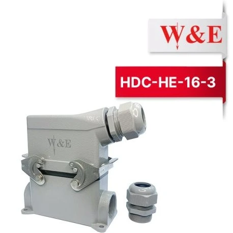 خرید و قیمت سوکت فرمان 16 پین کف بسته متسان مدل HDC-HE-016-3 | ترب