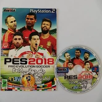 خرید و قیمت بازی فوتبال PES 2018 پلی استیشن تو PS2 | ترب
