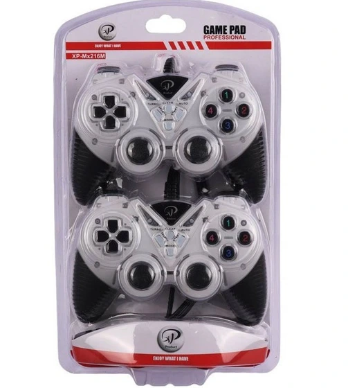 خرید و قیمت دسته بازی دوبل شوک دار باسیم XP Product مدل MX216 | ترب