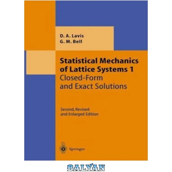 خرید و قیمت دانلود کتاب Statistical mechanics of lattice systems | ترب