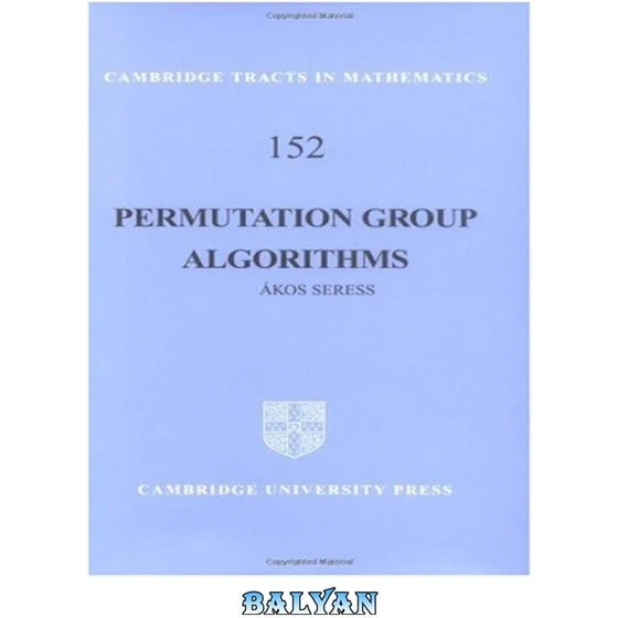 خرید و قیمت دانلود کتاب Permutation Group Algorithms ترب 