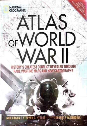 خرید و قیمت دانلود کتاب Atlas of World War II: History's Greatest ...