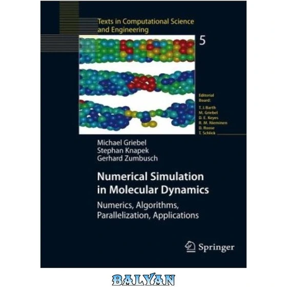 خرید و قیمت دانلود کتاب Numerical Simulation In Molecular Dynamics Numerics Algorithms