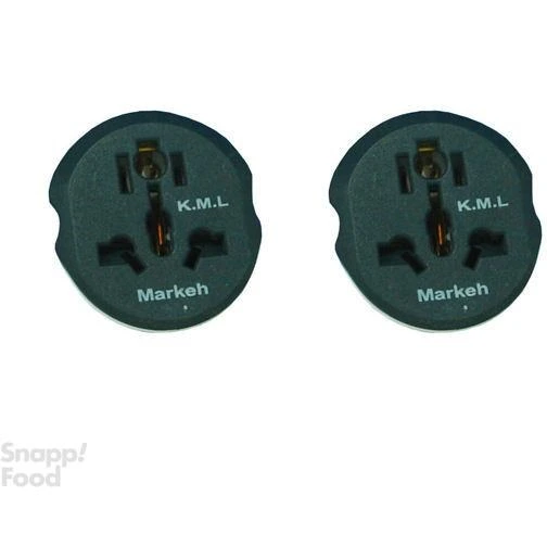 خرید و قیمت مبدل برق 3 به 2 مارکه مدل KT168 بسته 2 عددی | ترب