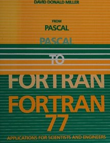 خرید و قیمت دانلود کتاب From Pascal to FORTRAN 77: Applications for Scientists and Engineers | ترب