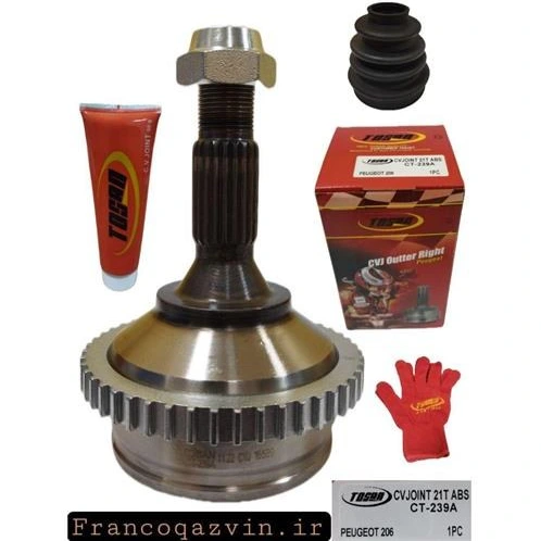 خرید و قیمت سرپلوس پژو 206 21 خار TOSAN ABS | ترب