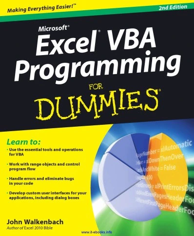خرید و قیمت دانلود کتاب Excel VBA Programming For Dummies, 2nd Edition ...