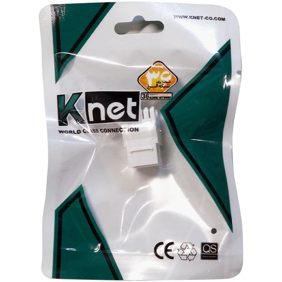 خرید و قیمت کیستون UTP CAT6 برند KNET ( 180 درجه ) | ترب