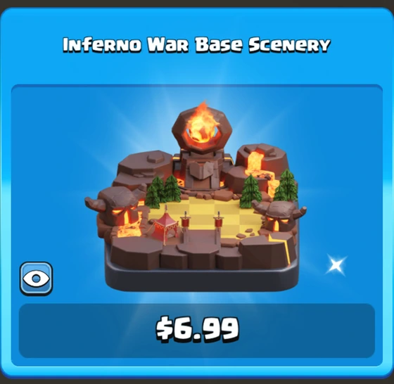 خرید و قیمت خرید منظره پایه جنگ جهنمی Inferno War Base Scenery | ترب