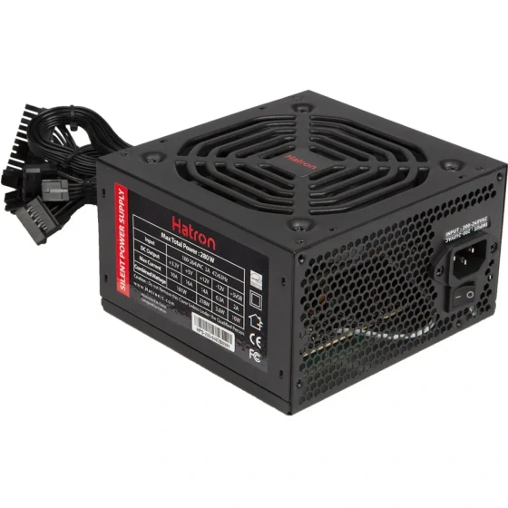 خرید و قیمت منبع تغذیه (پاور) کامپیوتر Hatron هترون 280W مدل HPS280 | ترب