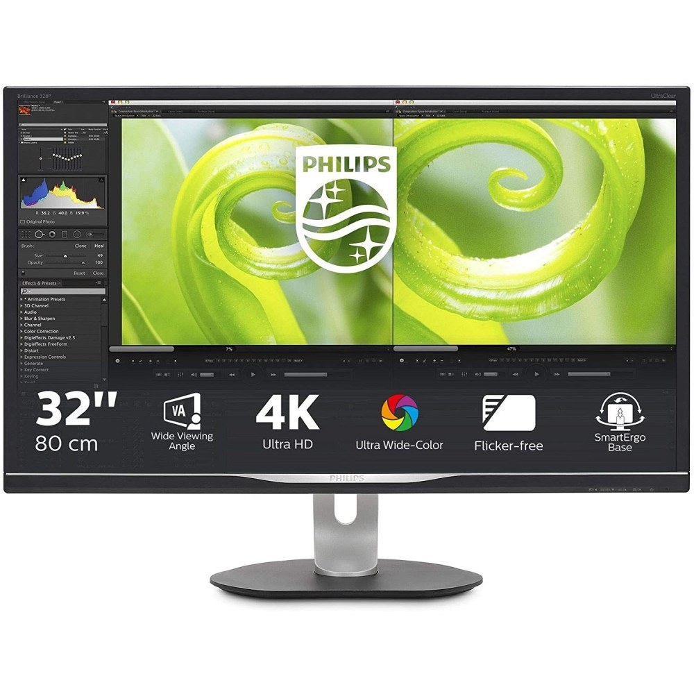 خرید و قیمت مانیتور فیلیپس مدل 328P6VJEB سایز 32 اینچ | ترب خرید و قیمت مانیتور فیلیپس مدل 328P6VJEB سایز 32 اینچ | ترب