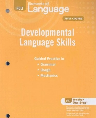 خرید و قیمت دانلود کتاب Elements of Language Developmental Language ...