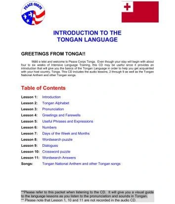 خرید و قیمت دانلود کتاب Introduction To The Tongan Language | ترب