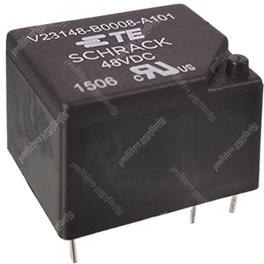 خرید و قیمت رله مینیاتوری شراک 48 ولت 7 آمپر 5 پایه V23148-B0008-A101 ...