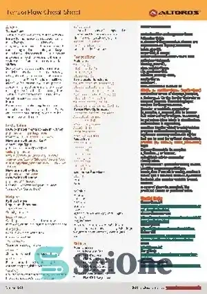 خرید و قیمت دانلود کتاب altoros tensorflow cheat sheet - برگه تقلب ...