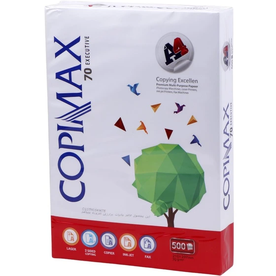خرید و قیمت کاغذ COPIMAX 70g A4 بسته 500 عددی | ترب