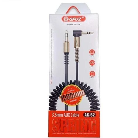خرید و قیمت کابل Aux GFUZ سرکج فنری مخصوص ضبط ماشین | ترب