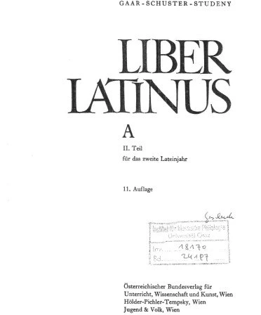 خرید و قیمت دانلود کتاب Liber Latinus A 2 ویرایش 11 | ترب